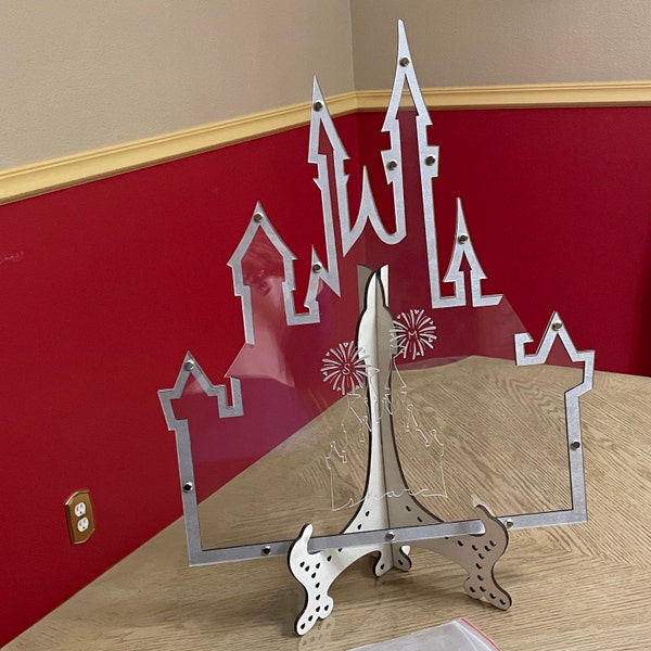 Wonderland Castle Guest Book Drop Box, Personalized Castle Wedding ...