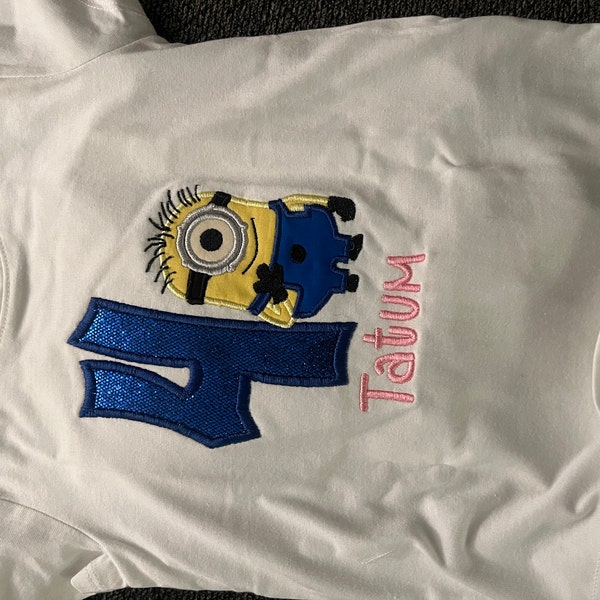 Despicable Me Minion Girls Birthday Tutu Set. 1st Birthday Tutu, 2nd ...