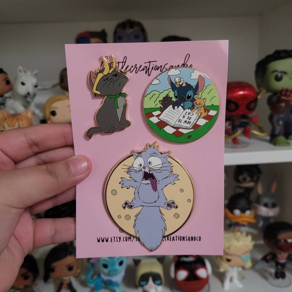 Yzma Disney Pin - Cute Enamel Pins - Cat Enamel Pin - Cute Cat Pins ...