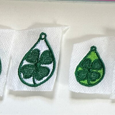 FSL Shamrock Machine Embroidery Design 3 Sizes, Freestanding Lace ...