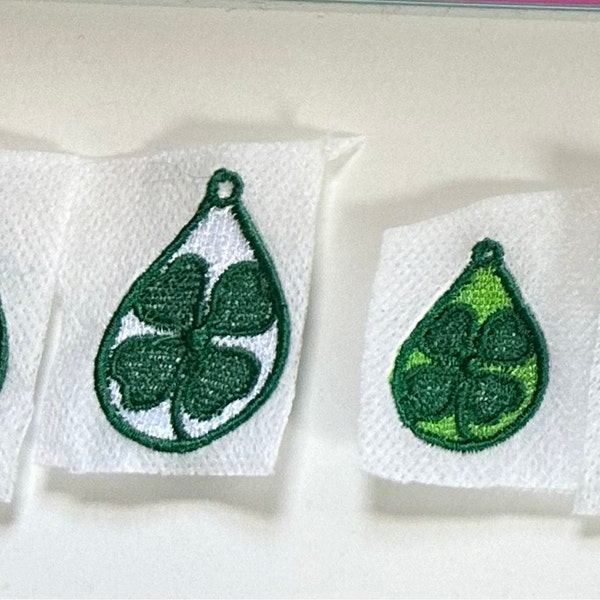 FSL Shamrock Machine Embroidery Design - 3 Sizes, Freestanding Lace ...