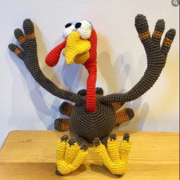 Amigurumi Pattern - Theo the Turkey - English Version - Etsy