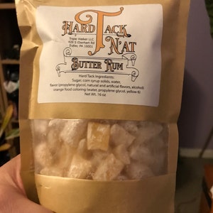 Sassafras Hard Tack Candy, Rock Candy, Old-fashioned, Homemade, Glass ...