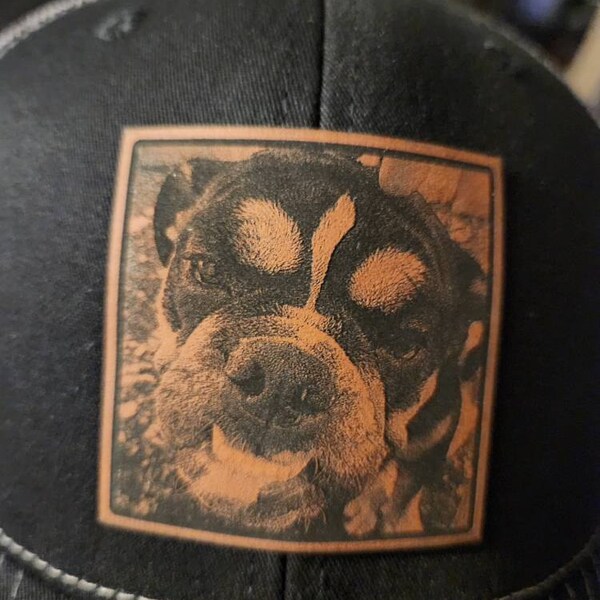 DAD Leather Patch Hat Leatherette Trucker Baseball Cap Baseball Hat ...