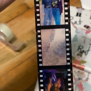 Memory Film Keychain 1-10 Photos Personalized Camera Roll - Etsy
