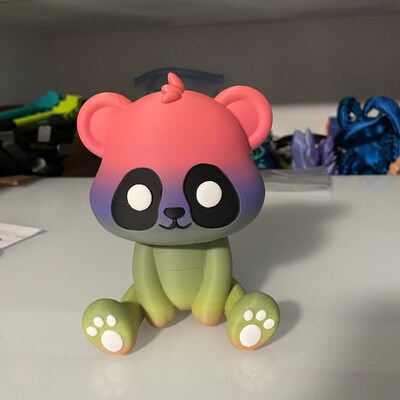 Cute Panda STL - Etsy