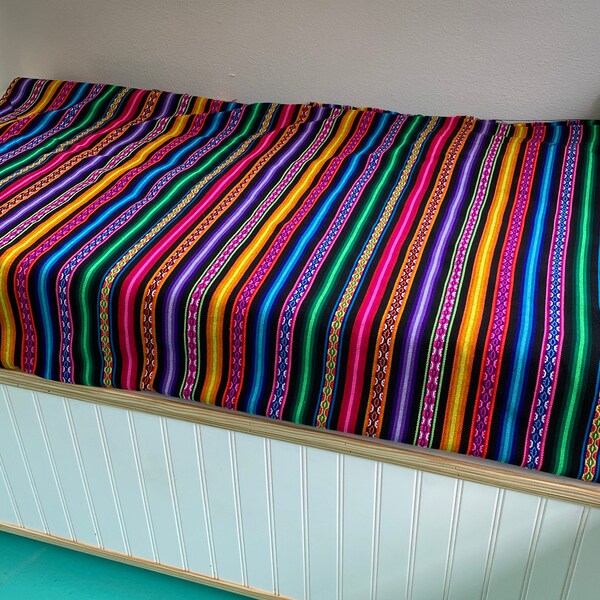 Aguayo Authentic Manta Peruvian Fabric, Inca Design Blanket , Artisan ...