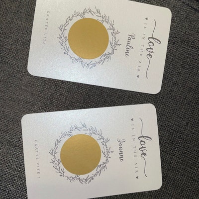 Personalized Announcement Scratch Card Godmother Request - Etsy