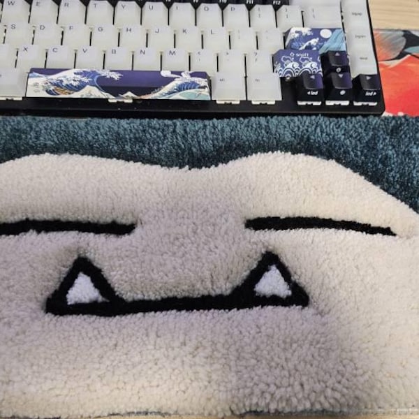 Cozy Sleepy Keyboard Wrist Rug Custom Anime Cartoon - Etsy