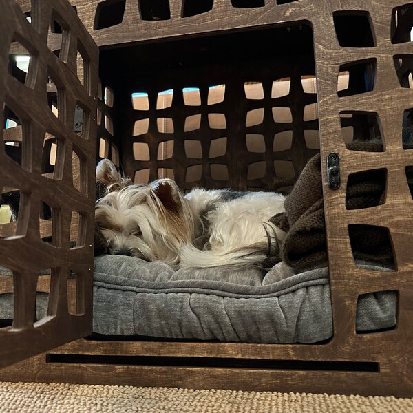 Stylish Dog Crate, Modern Dog House, Decorative Dog Crate, Large Dog ... Stylish Dog Crate, Modern Dog House, Decorative Dog Crate, Large Dog ...