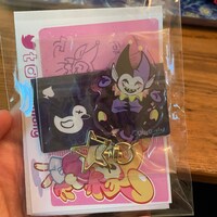 Jevil Deltarune Glitter Keychain Acrylic Epoxy Charm 2.5in. - Etsy Canada