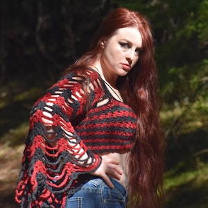 Amber Top Crochet Pattern - Etsy