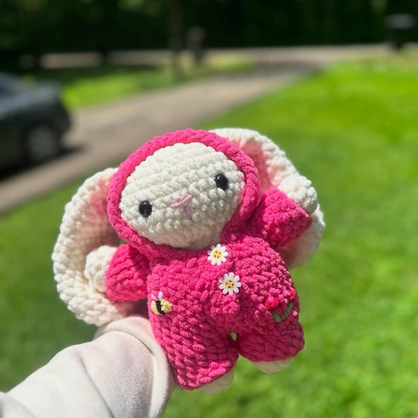 4 in 1 Animals in Pajamas Crochet Pattern Bundle (amigurumi Elephant ...