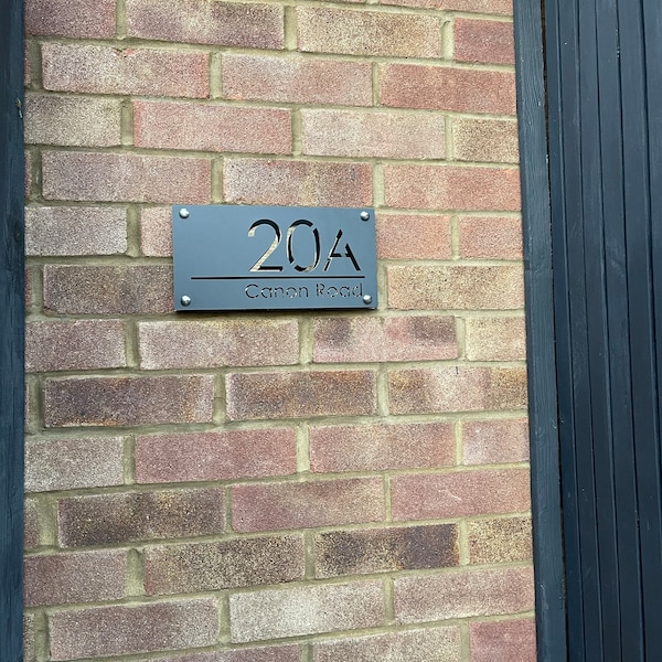 House Wall Plaques UK | Luxe A4 | Precision Laser Cut Acrylic House ...