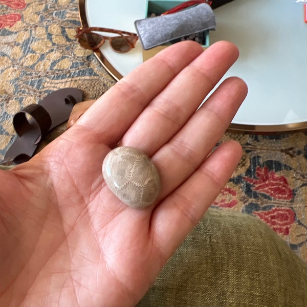 Native Copper Cab | Indonesia Native Copper Agate in Chalcedony ...