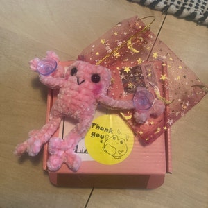 Crochet Fluffy Worry Worm Plush Anxiety Toy - Etsy UK