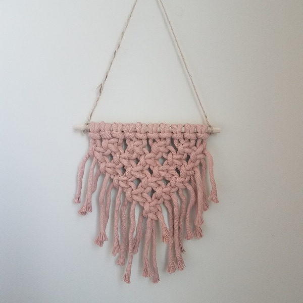 Beginner Macrame Bundle, 4 Easy Macrame Wall Hanging Tutorials Pdfs ...