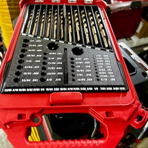 Extra Large Drill Bit Organizer Neatly Organize Your Bits - Etsy