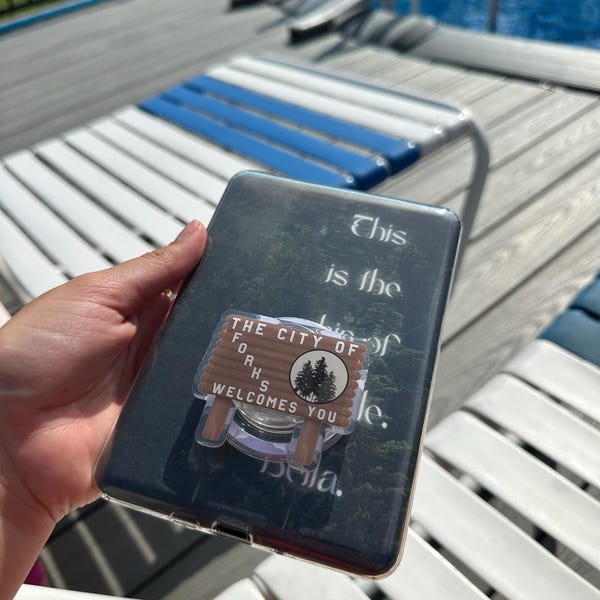 Book Dragon Waterproof Sticker | Reader Sticker Bookish Laptop | Water ...