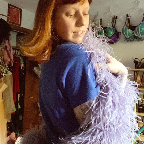 Ostrich Feather Boa - 8 Ply - Etsy