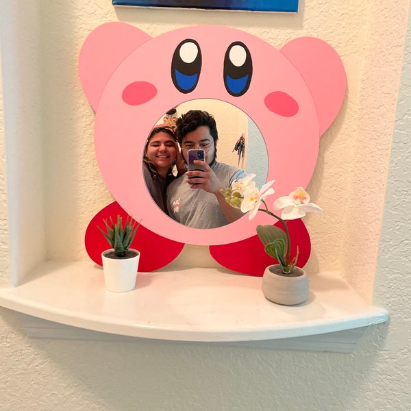 Kirby Mirror - Etsy