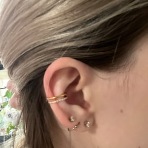 Double Stacked Tiny Pyramid 316L Stainless Steel Conch Clicker - Etsy