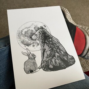 The Bear and the Bunny Bear Art Bunny Art Art Prints Rabbit Art Bear ...