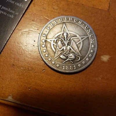 Baphomet Coin - Etsy