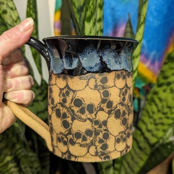 Hidden Insult Coffee Mug Pottery Handmade, Ceramic Mug / you Prick ...