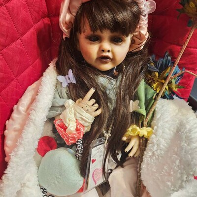 Evil Eye Quija Mati Horror Doll - Etsy