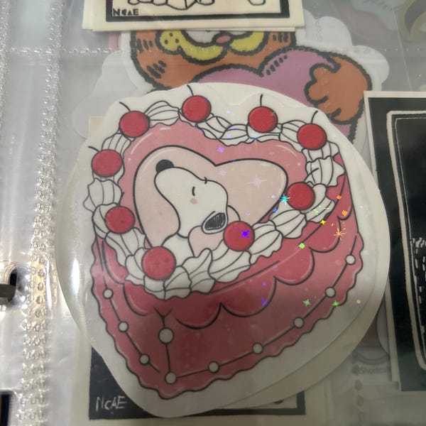 Max and Ruby Glitter Stickers Ruby's Pink Cake, Y2K Stickers, Nostalgia ...