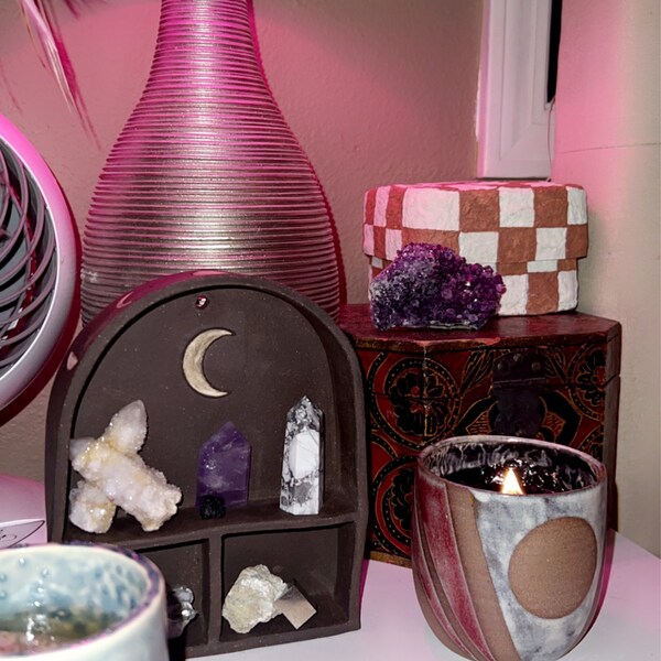 Handmade Ceramic Venus Starpoint Rose Divine Feminine Shelf Altar - Etsy