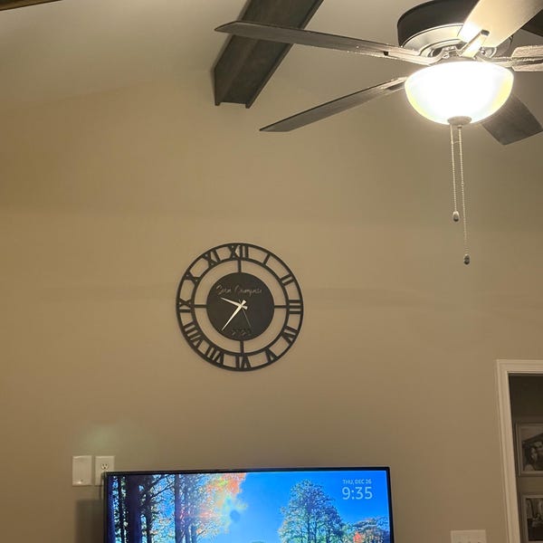 World Map Metal Wall Clock, Earth Wall Clock, Geographic Compass Clock ...