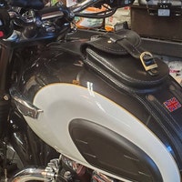 Triumph Tank Bag Strap real Leather for T100/t120/street Twin/sc ...