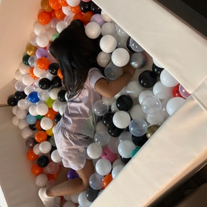 Soft Plastic Ball Pit Balls, No Sharp Edges, Non Toxic, Phthalate & BPA ...