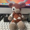 Longhorn Crochet Pattern Longhorn Cow Pattern, Amigurumi Longhorn Cow ...