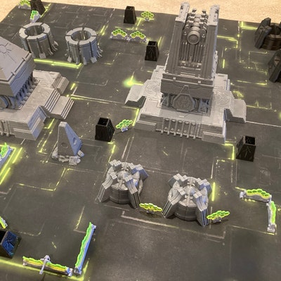 Large Bundle of Wall of Saints Defence Line Kits Scenery Terrain for ...