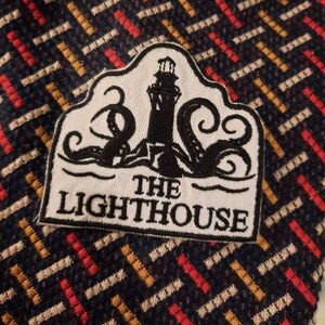 The Lighthouse Embroidered Patch. Horror Movie Inspired Patches. Iron ...