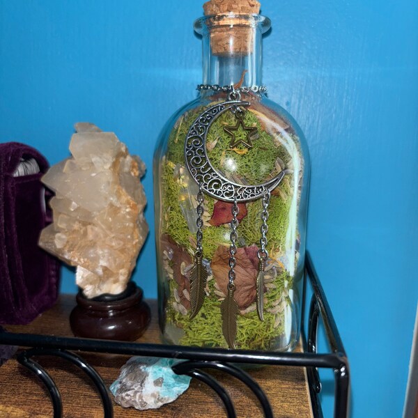 Energy Crystal Jar Terrarium Crystals Positive Energy Gifts for Friends ...