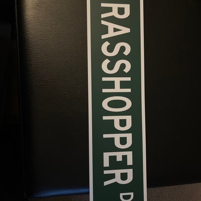 Grasshopper, Grasshopper Gift, Grasshopper Sign, Grasshopper Decor ...