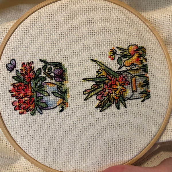 Word Joy Cross Stitch Pattern - Etsy