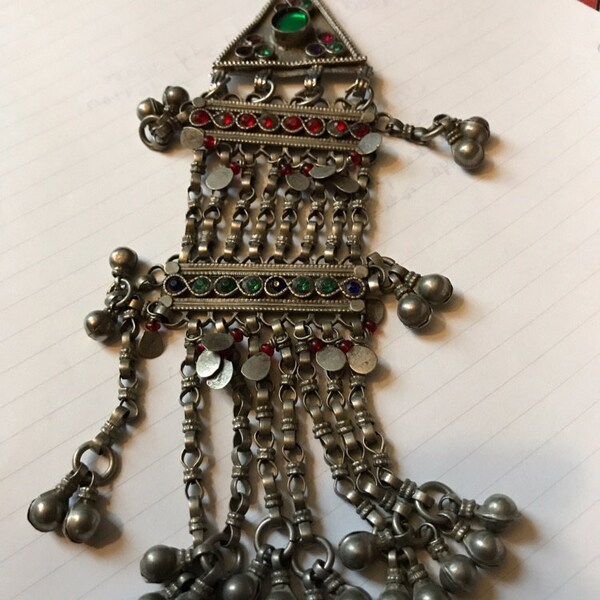5 Big Waziri Vintage Style Spike Buttons DIY Findings Belly Dancing ...