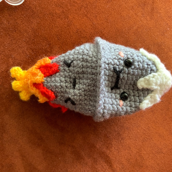 Reversible Volcano Amigurumi Crochet Pattern, Mountain,kawaii, Lava ...