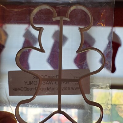 Mickey Mouse Gingerbread Man Cookie and Fondant Cutter - Etsy