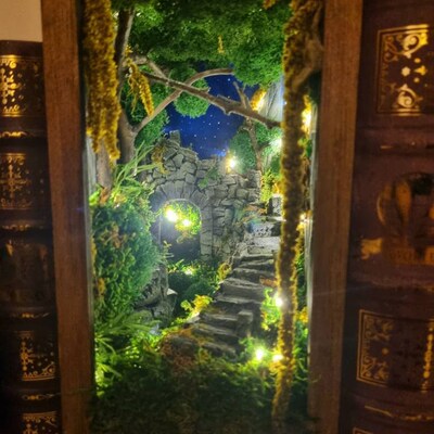 Hobbit House Decoration, Hobbit Hole Diorama, Hobbitcore Decor ...