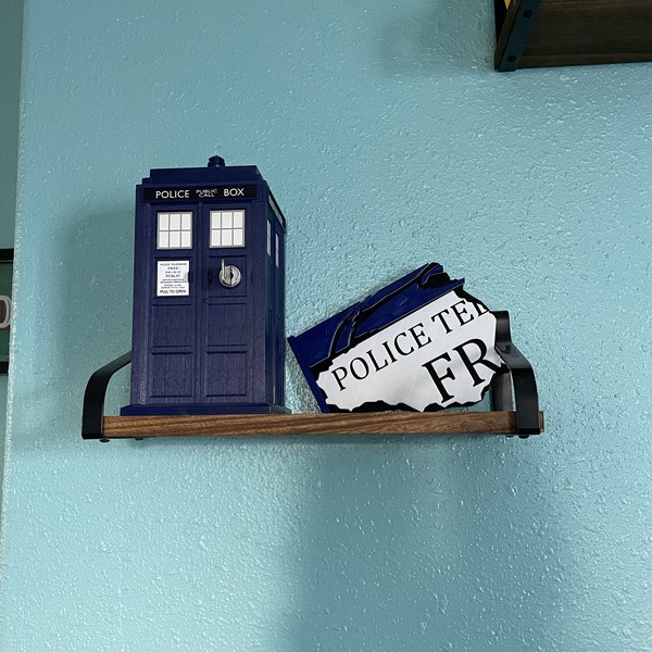 TARDIS Piece From the Time Crack (3d Printed) - Etsy