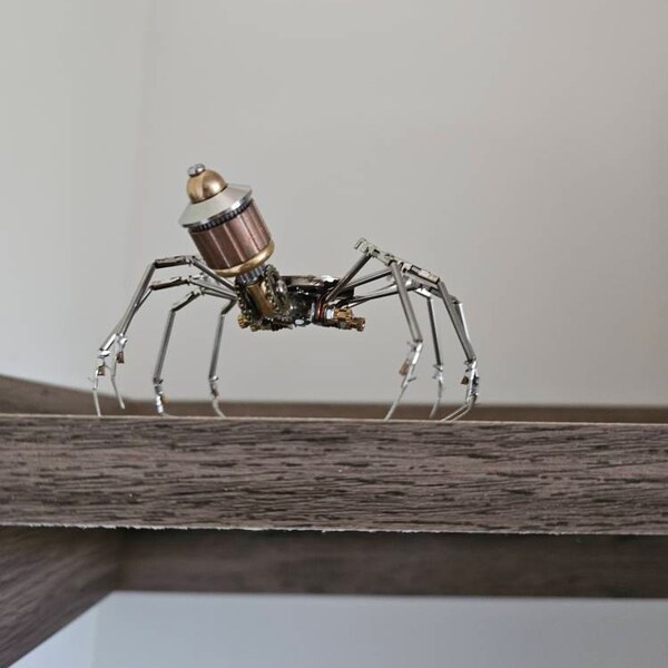 Steampunk Mechanical Mecha Insect Ant Metal Bug Sculpture Handmade ...