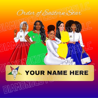 OES Assorted Order of Eastern Star Sisters Sisterhood & Masonic ...