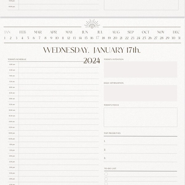 2024 Digital Planner, Dated Digital Planner, Digital Journal, Goodnotes ...