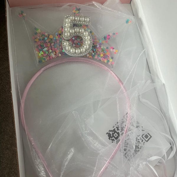 Birthday Girl Party 4th 5th 6th 7th Birthday Crown Alice Band Headband ...